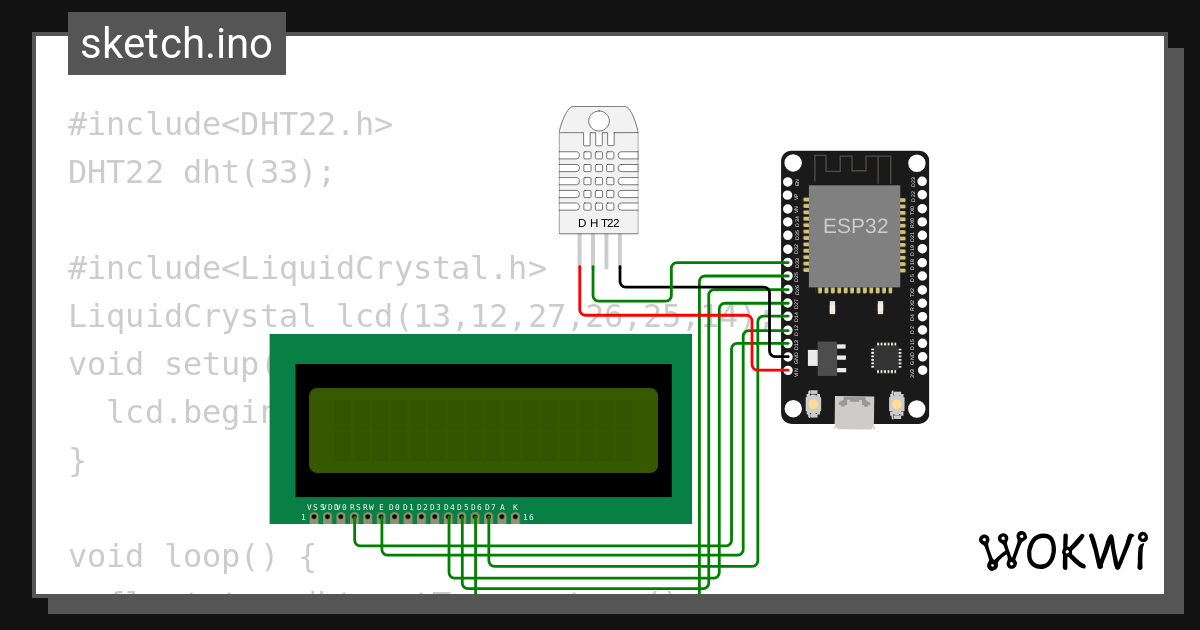 Temp On Lcd Wokwi Esp32 Stm32 Arduino Simulator 5629