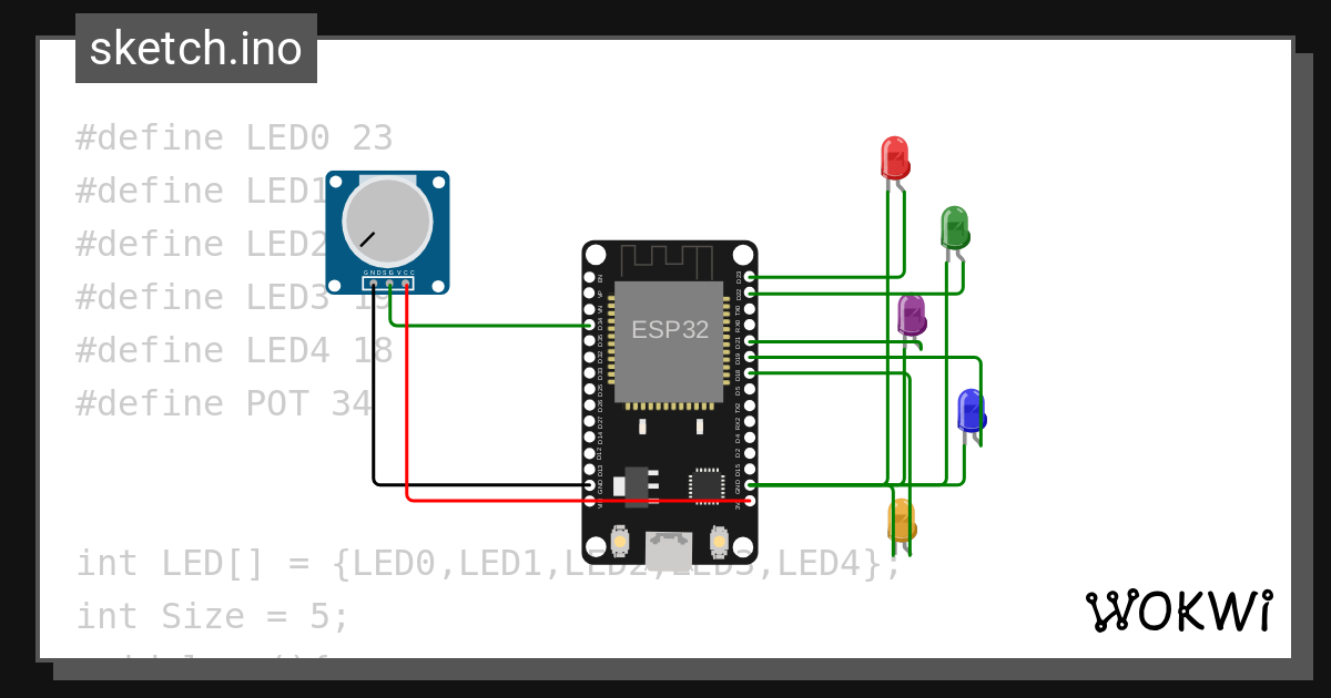 Chasing Circuit Copy3 Wokwi Esp32 Stm32 Arduino Simulator 1744