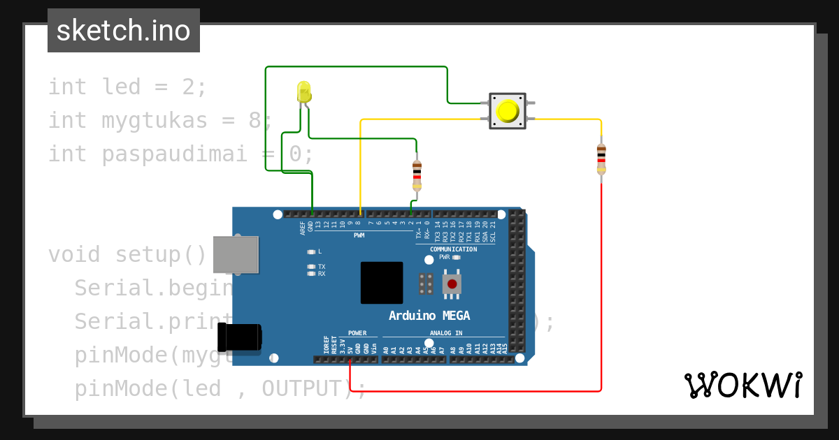 Darbas 2 B Dalis Copy Wokwi Esp32 Stm32 Arduino Simulator 5295