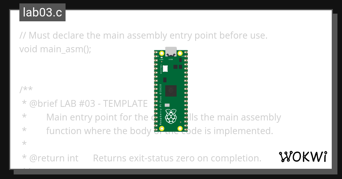 Lab #03 - Wokwi ESP32, STM32, Arduino Simulator Lab #03 - Wokwi ESP32, STM32, Arduino Simulator