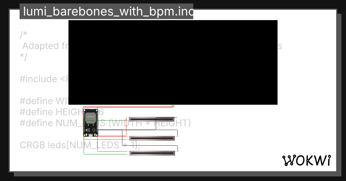 esp32_lumi_barebones_with_bpm.ino Copy - Wokwi ESP32, STM32, Arduino ...