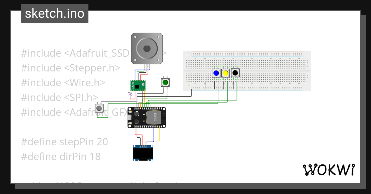 Motor - Wokwi ESP32, STM32, Arduino Simulator