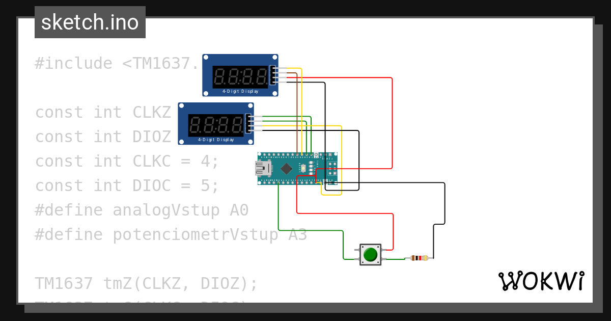 Pálenice 30 Lite With Seconds Wokwi Esp32 Stm32 Arduino Simulator 8227