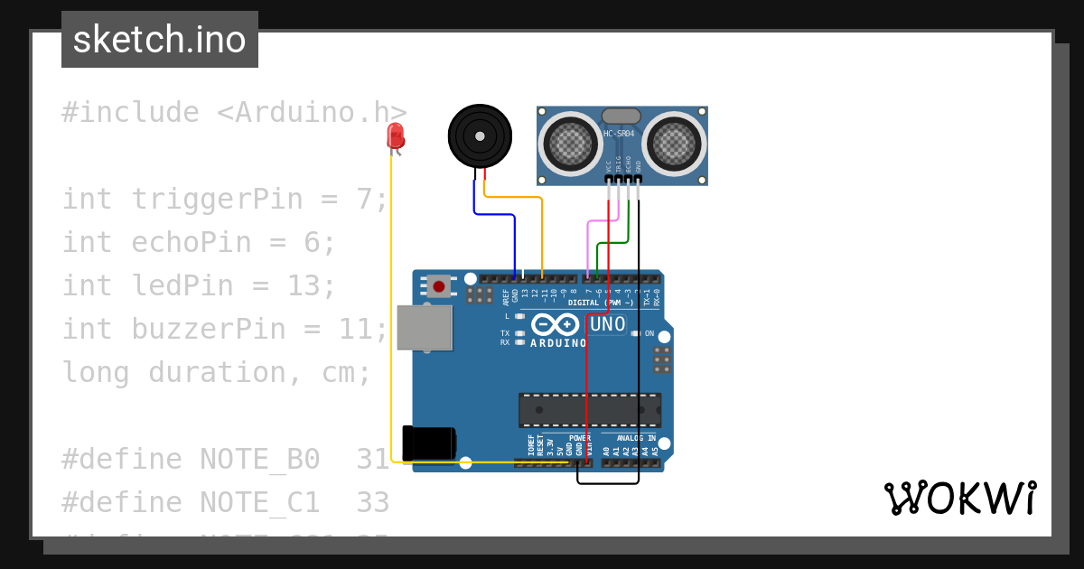 Sistema De Altura V14 Com Musica Wokwi Esp32 Stm32 Arduino Simulator
