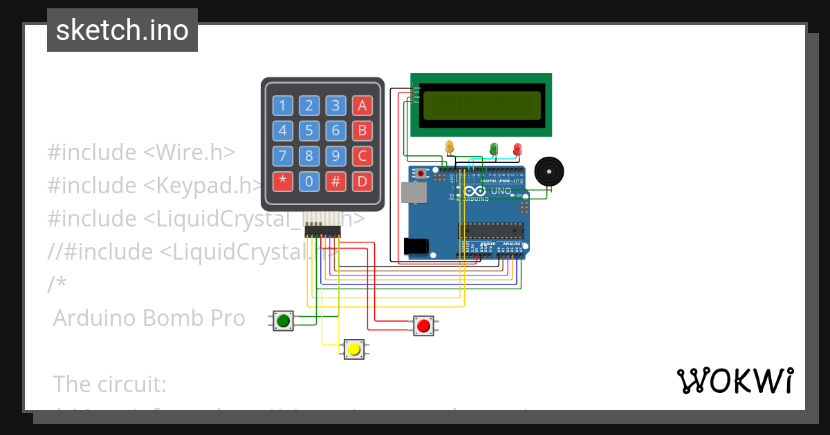 SADM BOMB V3 Copy Copy - Wokwi ESP32, STM32, Arduino Simulator