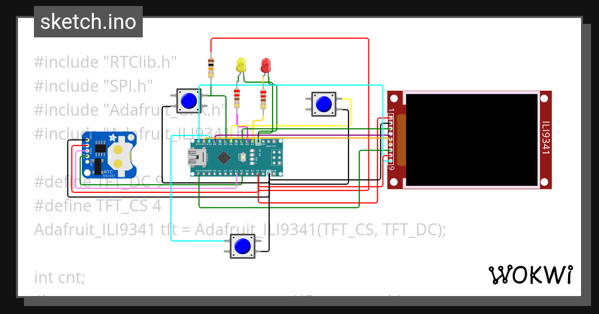 01LED Copy - Wokwi ESP32, STM32, Arduino Simulator