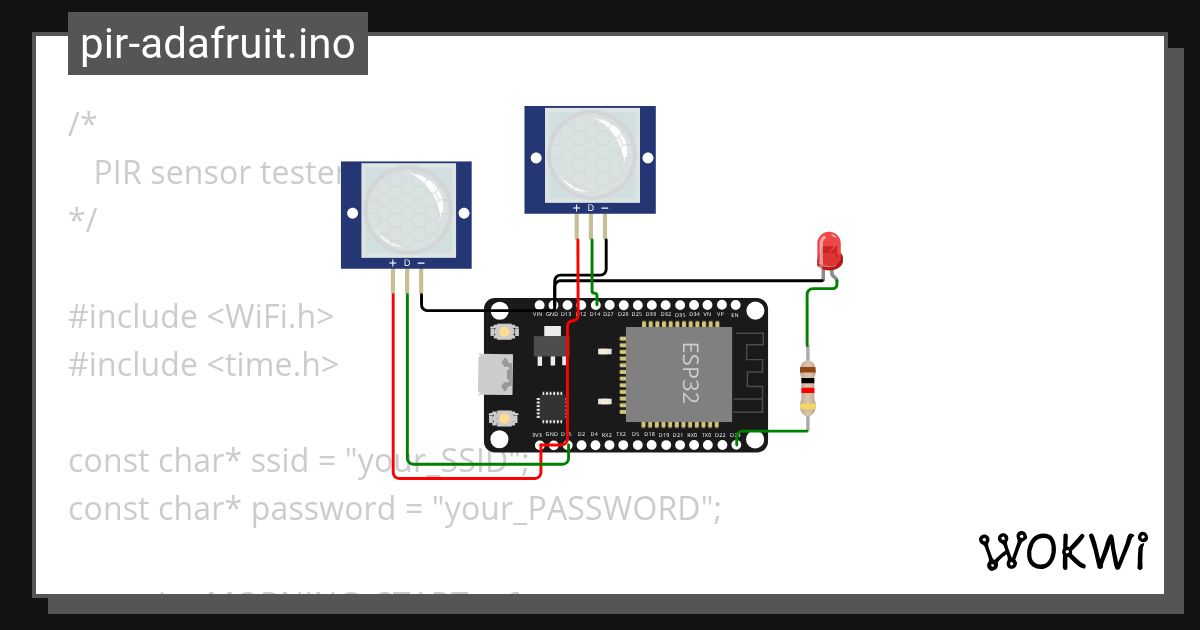 Wokwi - Online ESP32, STM32, Arduino Simulator