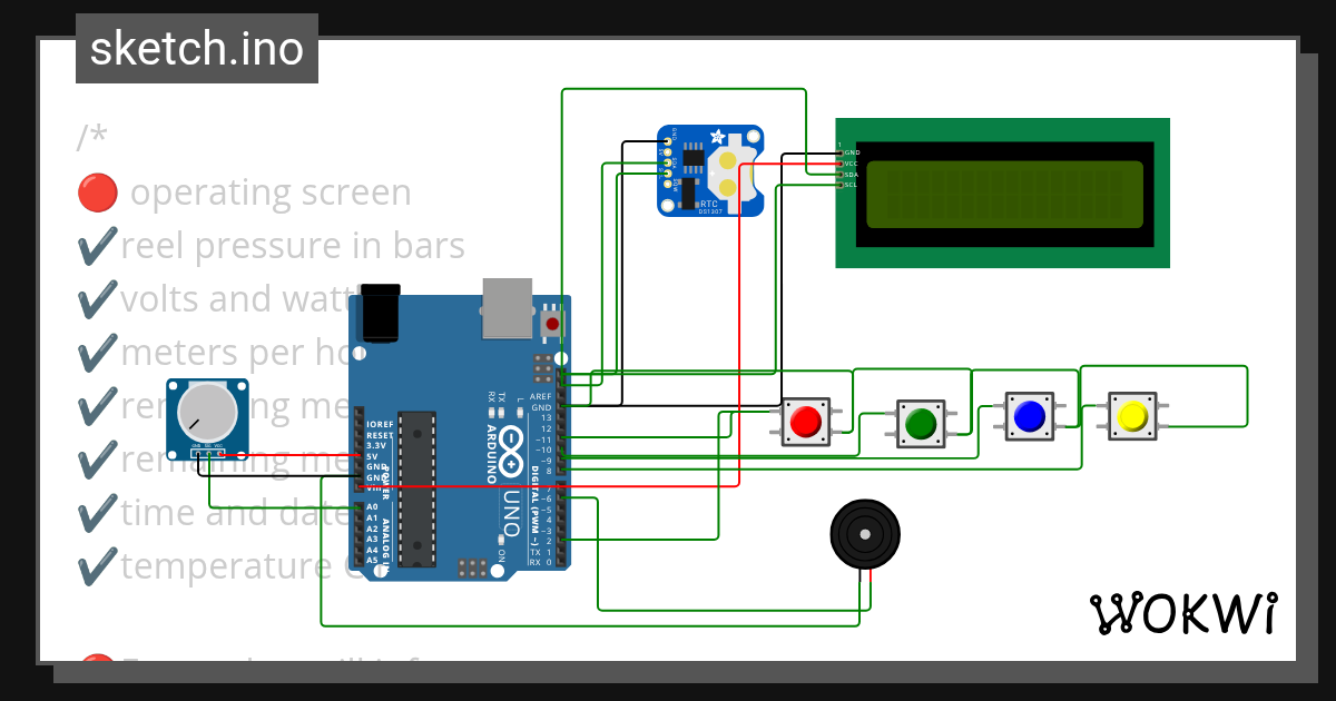 alarms - Wokwi ESP32, STM32, Arduino Simulator