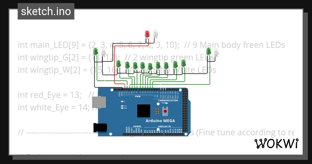MartianWarMachine_LEDs - Wokwi ESP32, STM32, Arduino Simulator
