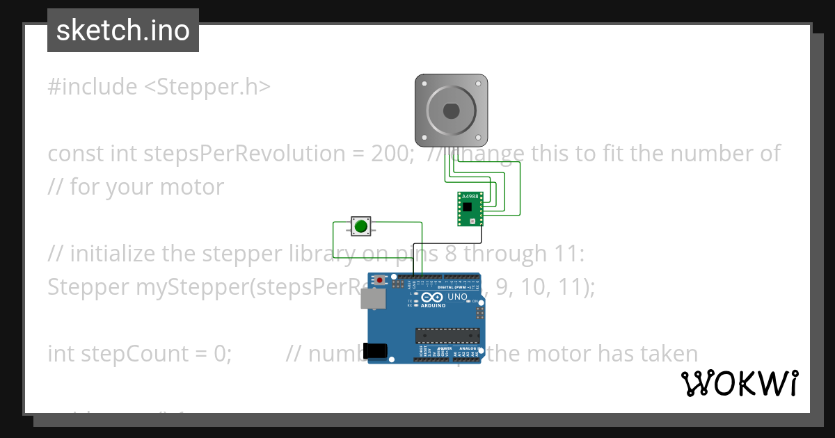turntable - Wokwi ESP32, STM32, Arduino Simulator