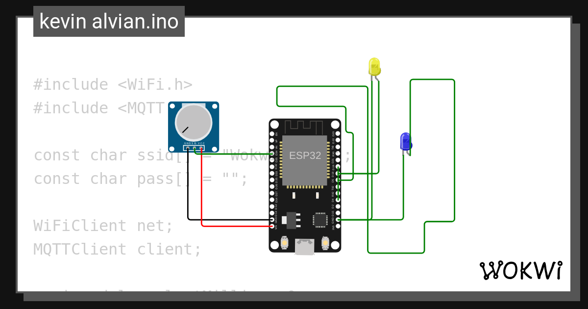 Kevin O Wokwi Esp32 Stm32 Arduino Simulator 7020