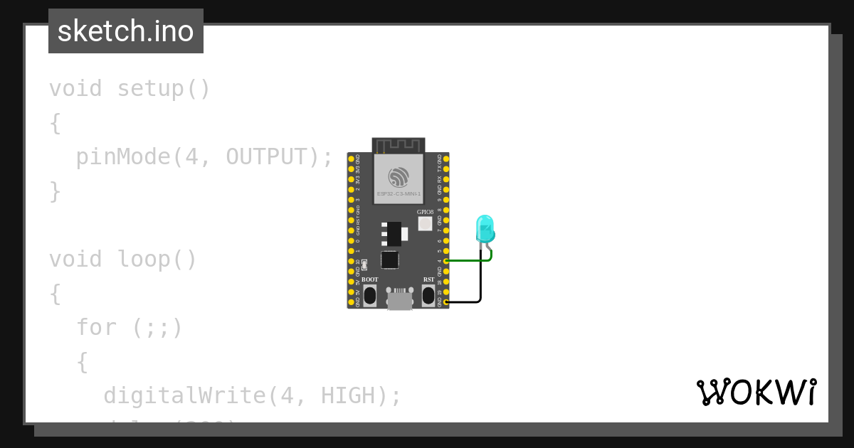 Licht Wokwi Esp32 Stm32 Arduino Simulator 9218