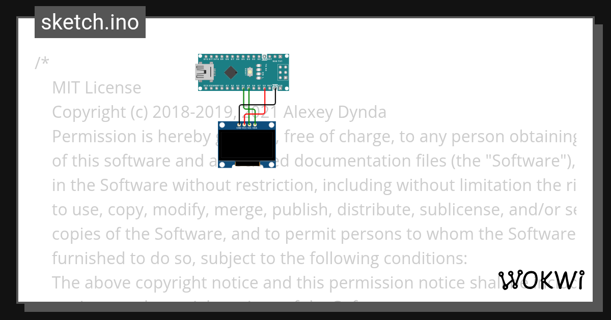 moving sprite - Wokwi Arduino and ESP32 Simulator