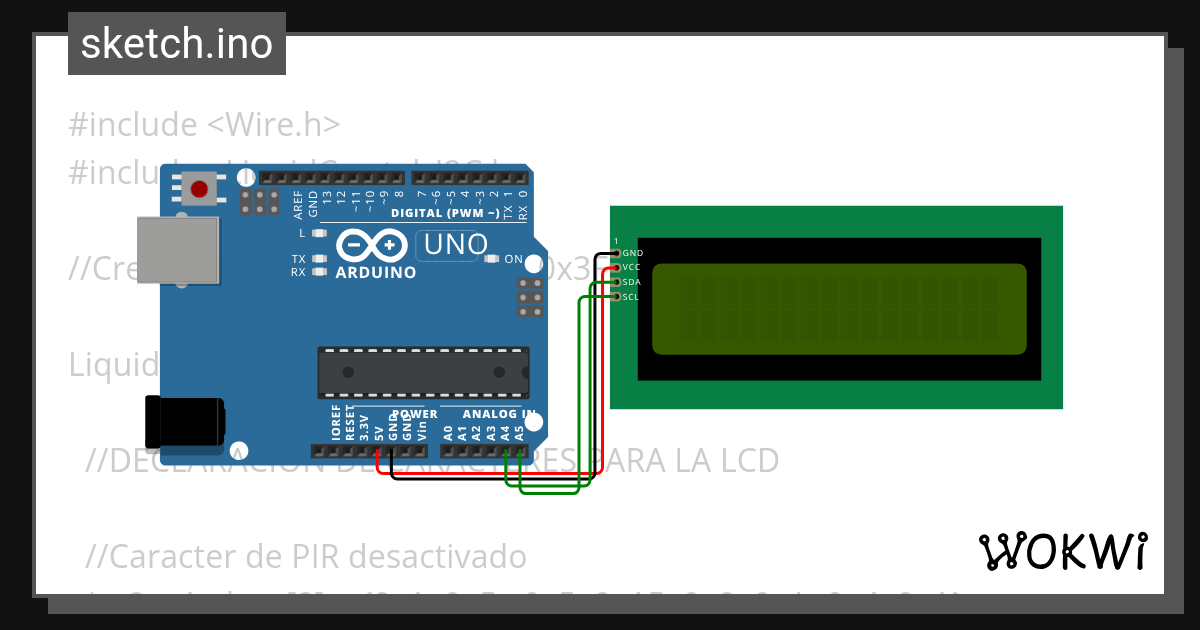 Prueba De Caracteres Lcd 16x2 Wokwi Esp32 Stm32 Arduino Simulator 6679
