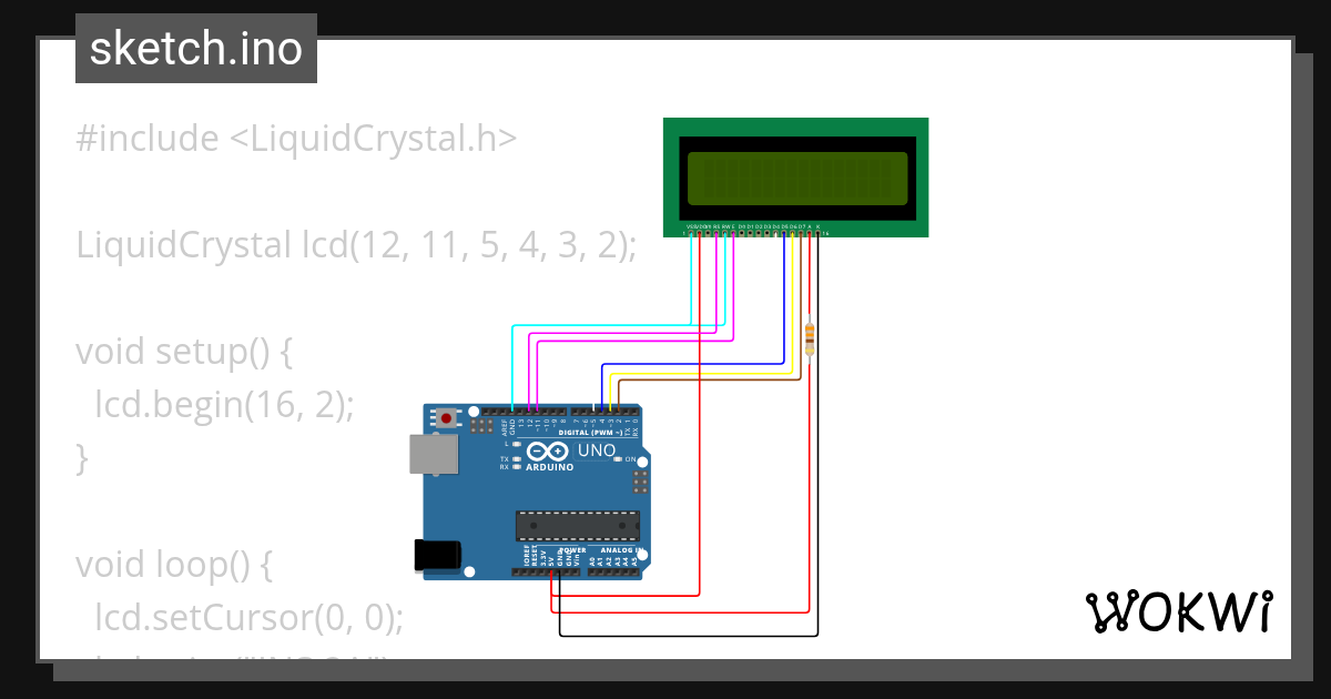latihan 5 - Wokwi ESP32, STM32, Arduino Simulator