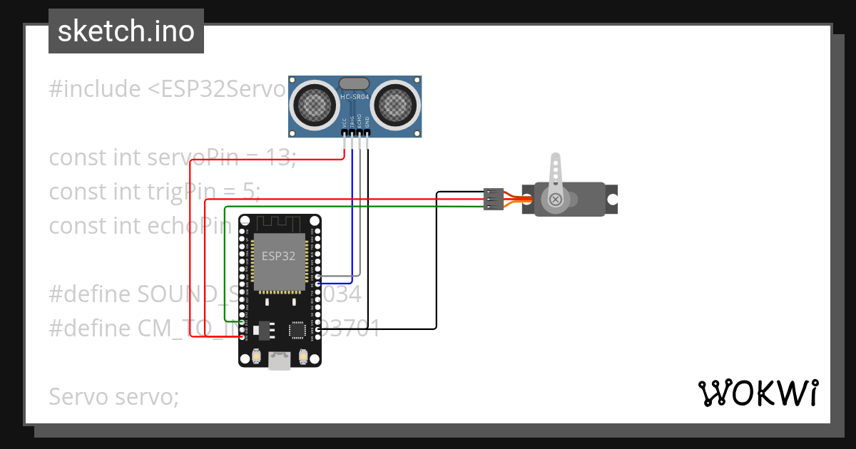 เซนเซอร์ Wokwi Esp32 Stm32 Arduino Simulator