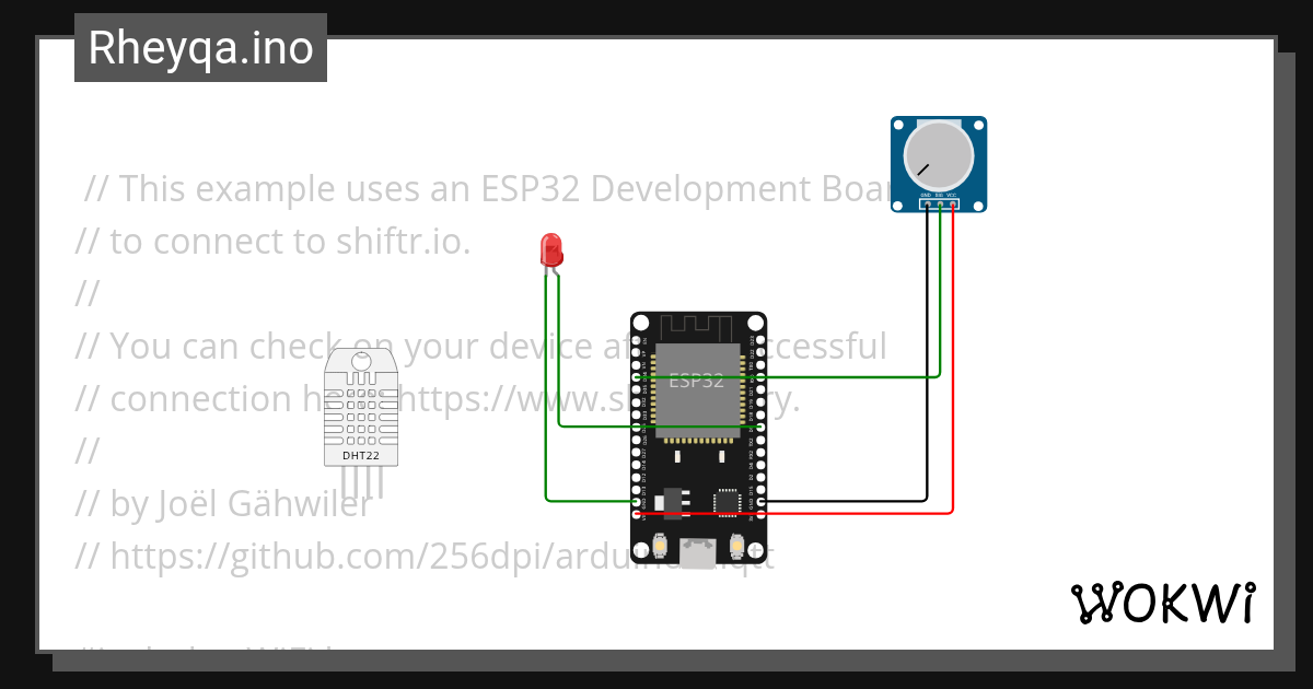 Rheyqa.ino - Wokwi ESP32, STM32, Arduino Simulator