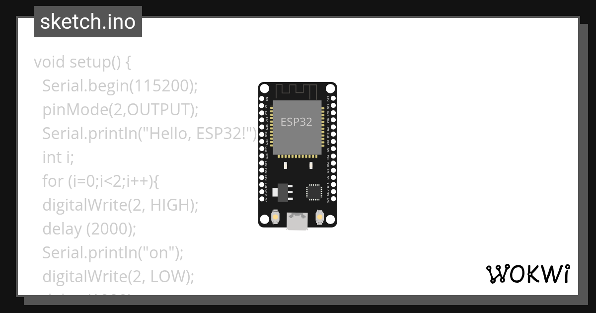 Cia 1 blink - Wokwi ESP32, STM32, Arduino Simulator Cia 1 blink - Wokwi ESP32, STM32, Arduino Simulator