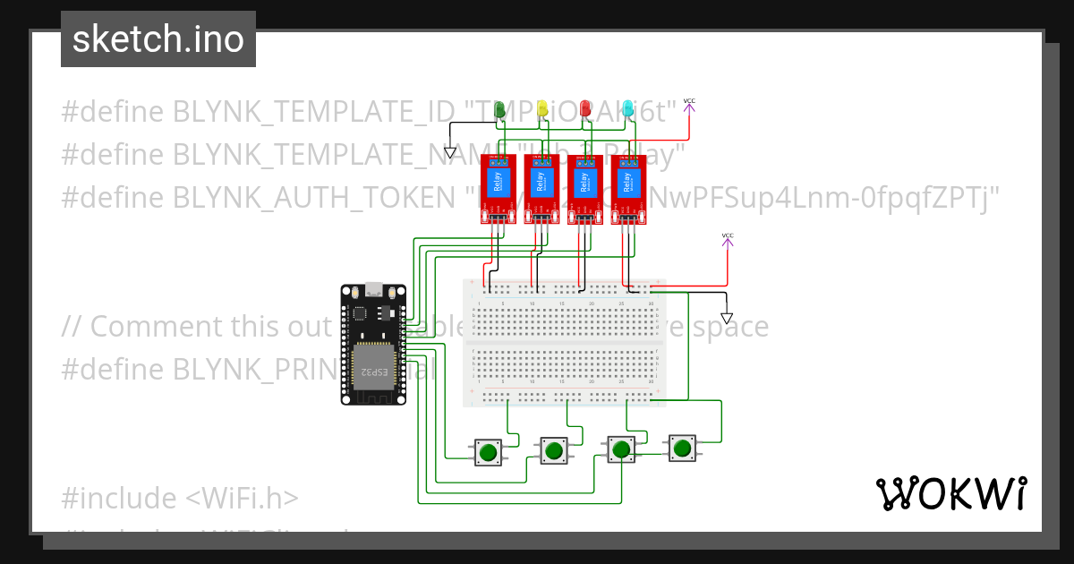 mini project 3 - Wokwi ESP32, STM32, Arduino Simulator