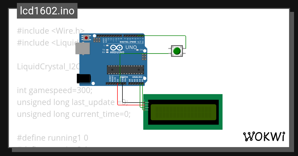 lcd1602.ino Copy - Wokwi ESP32, STM32, Arduino Simulator