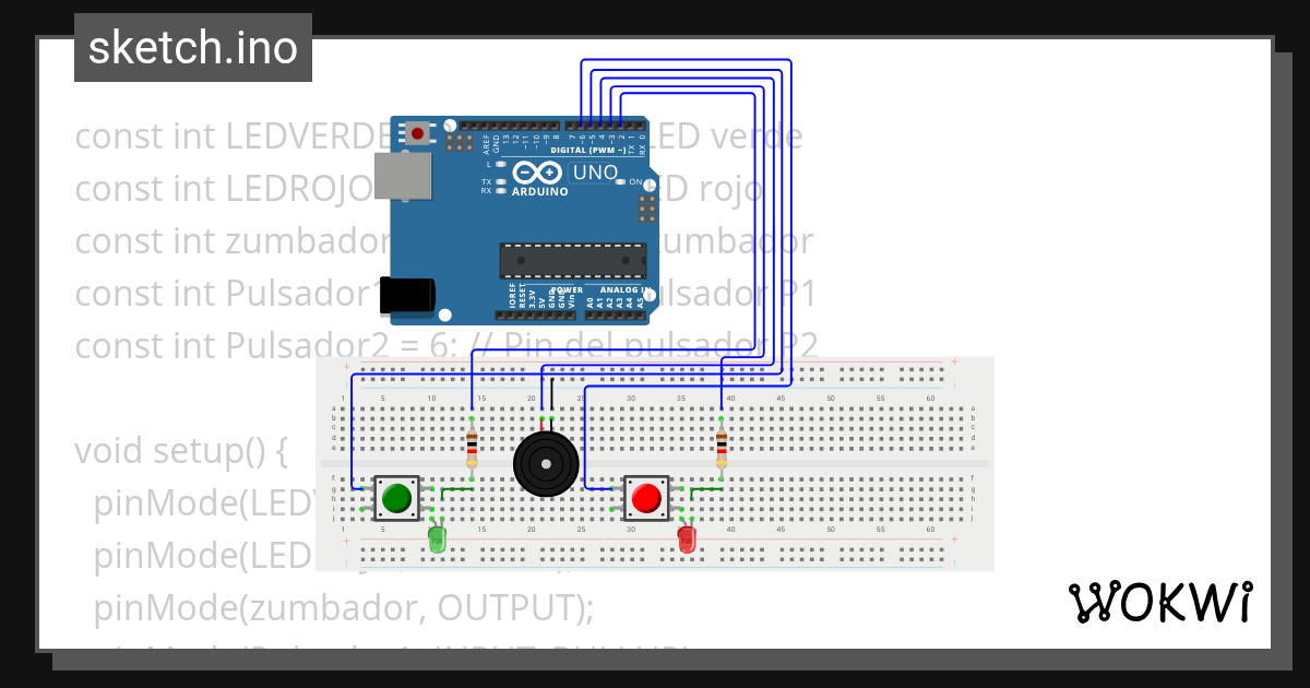 Simulacro - Wokwi ESP32, STM32, Arduino Simulator