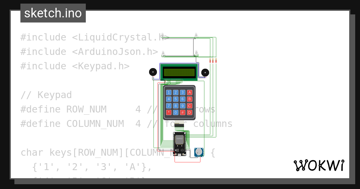 Airsoft Dummy C4 Arduino Wokwi Esp32 Stm32 Arduino Simulator 5929