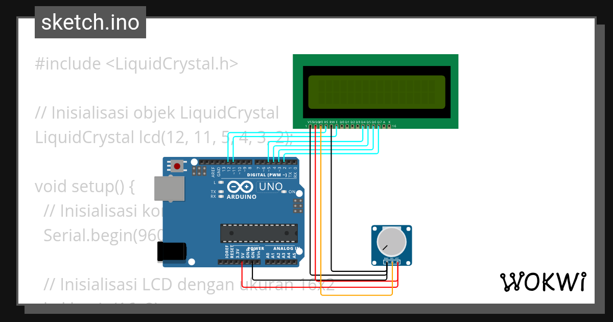 nomer 1 - Wokwi ESP32, STM32, Arduino Simulator