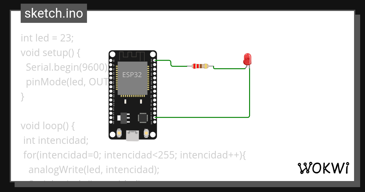 ciclos prac.12 Zinnia - Wokwi ESP32, STM32, Arduino Simulator