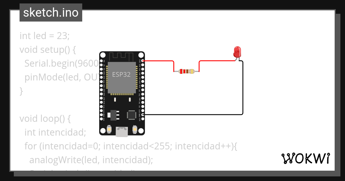Practica 12 - Wokwi ESP32, STM32, Arduino Simulator