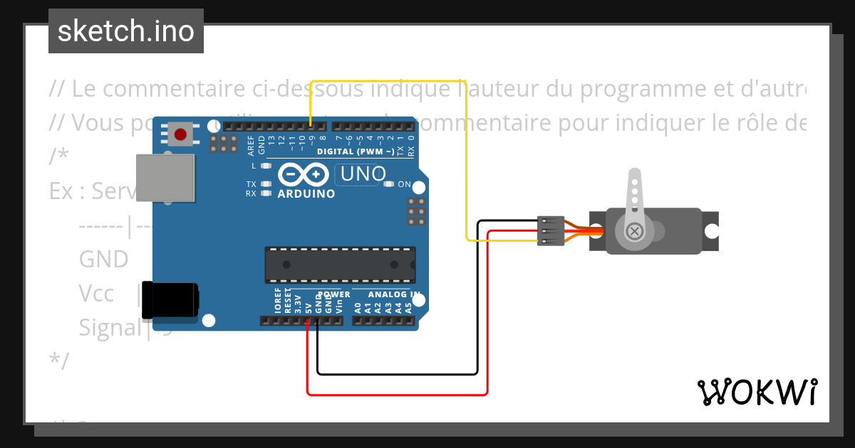 TP_Mécatronique_Tuto_Branchement_Servo_FactoriseMe_Correction1For - Wokwi ESP32, STM32, Arduino ...