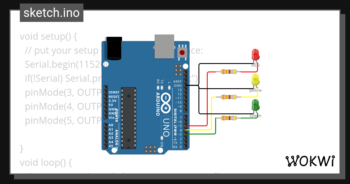 On And Off Leds 1st Project Wokwi Esp32 Stm32 Arduino Simulator 2558