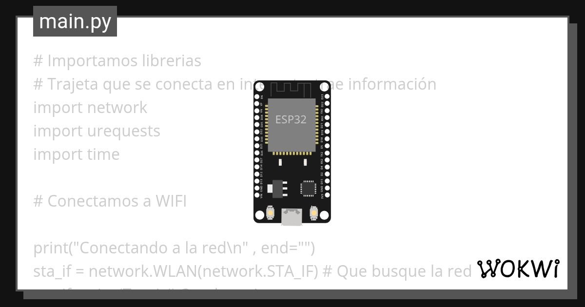 conectar_wifi - Wokwi ESP32, STM32, Arduino Simulator