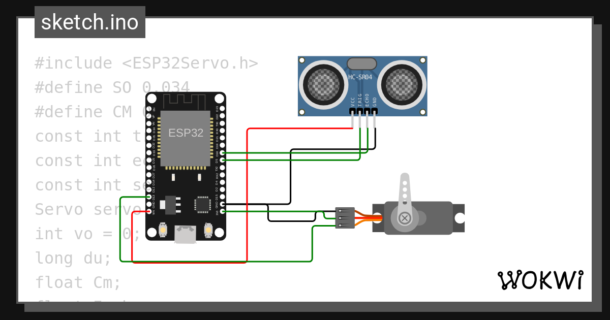 ทดลองสอบอันที่2 Wokwi Esp32 Stm32 Arduino Simulator 4028