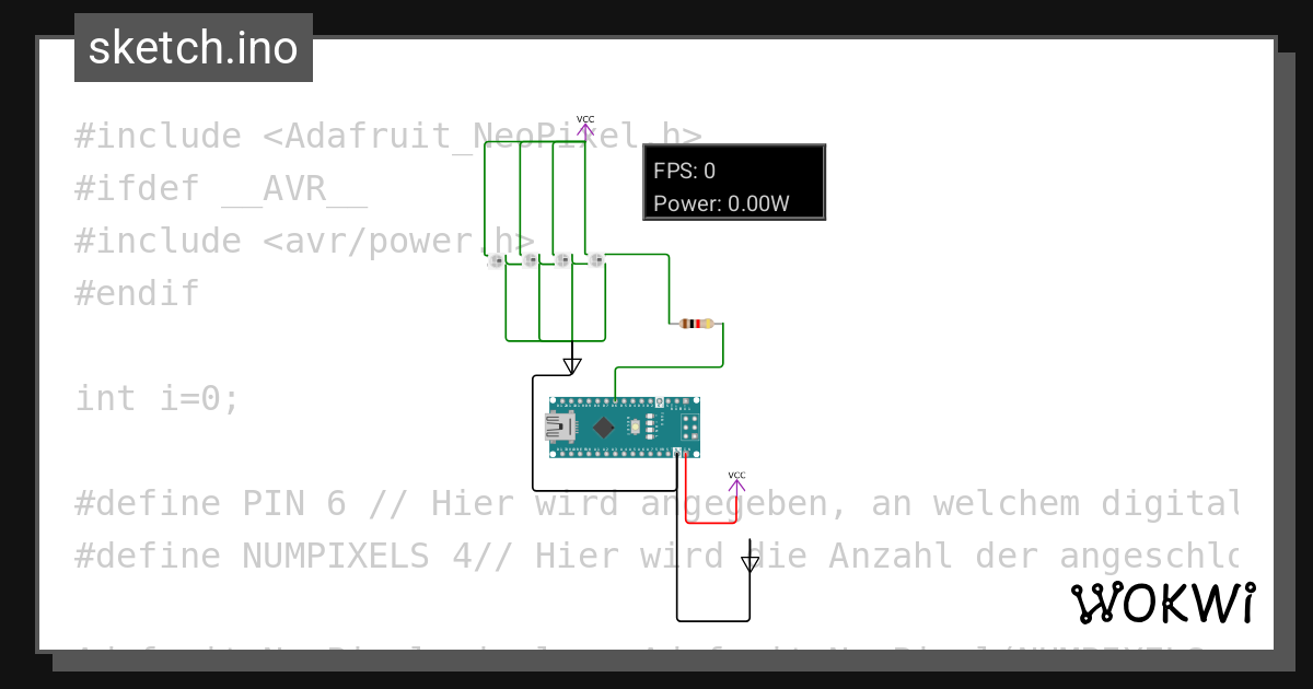 Neopix Wokwi Esp32 Stm32 Arduino Simulator 3189