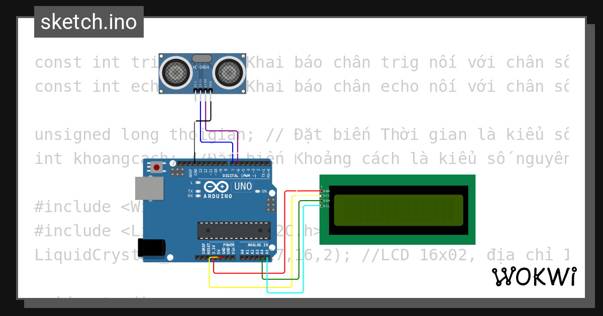 Bài Tập Lcd Cảm Biến Wokwi Esp32 Stm32 Arduino Simulator