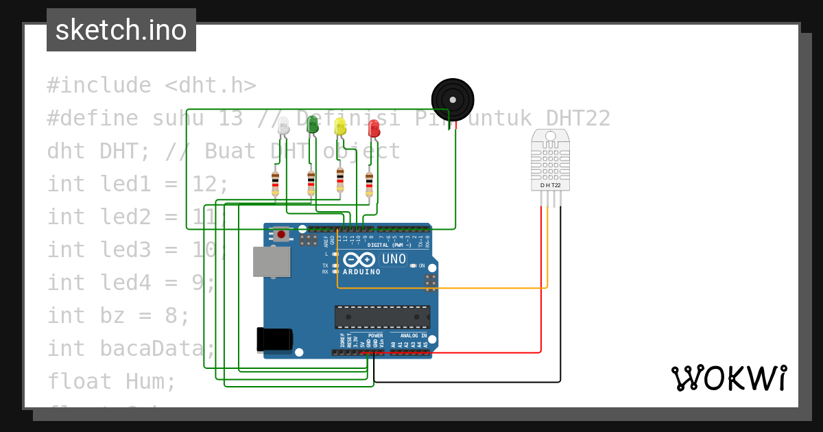 Kodingan Dht Wokwi Esp32 Stm32 Arduino Simulator