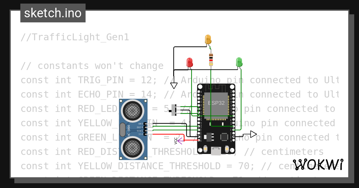 Trafficlights Wokwi Esp32 Stm32 Arduino Simulator 6465