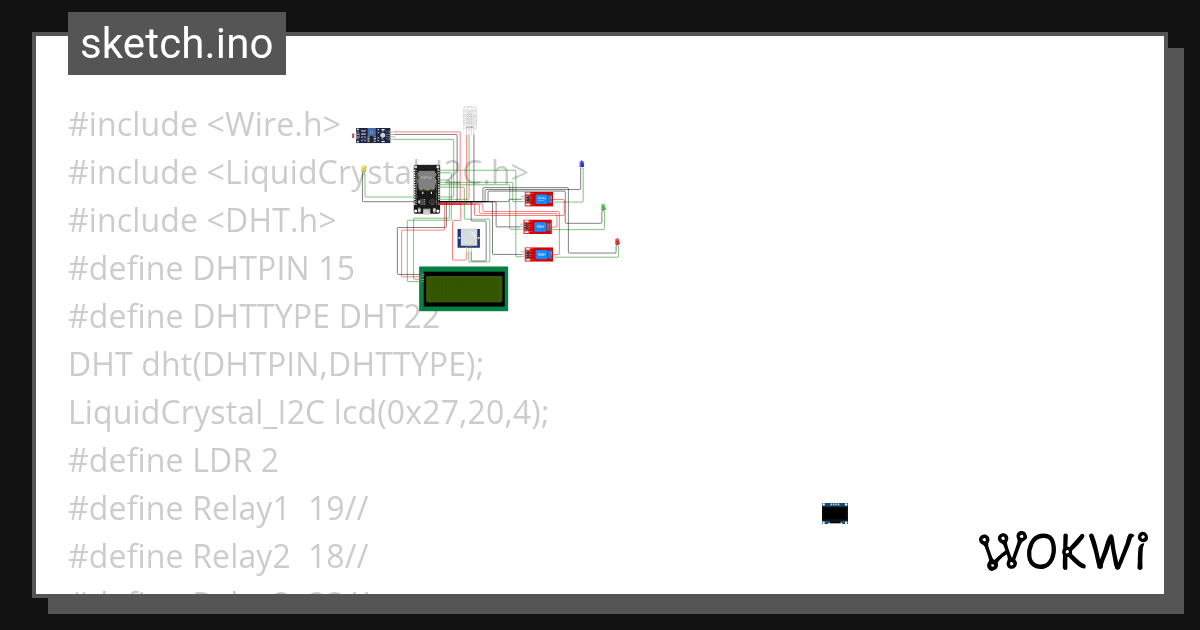 Mushroom cultivation house - Wokwi ESP32, STM32, Arduino Simulator