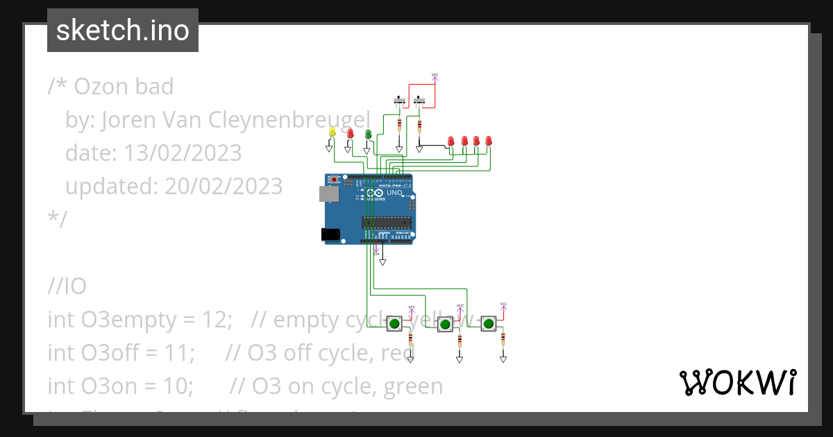 Ozon bad - Wokwi ESP32, STM32, Arduino Simulator
