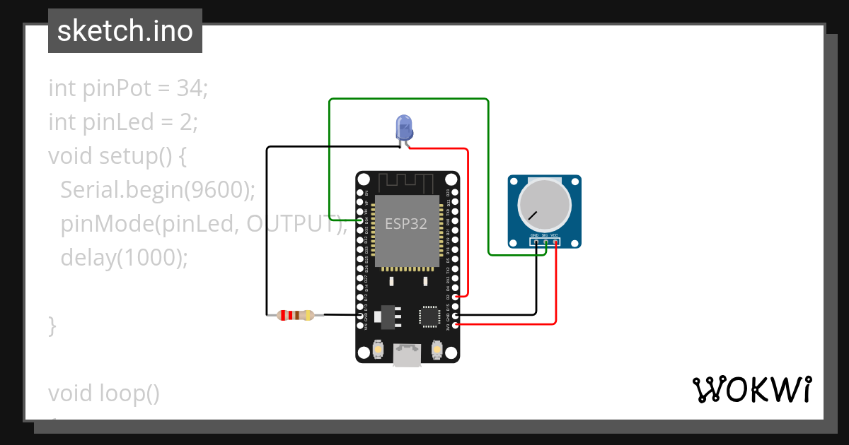 Práctica 14 Wokwi Esp32 Stm32 Arduino Simulator 