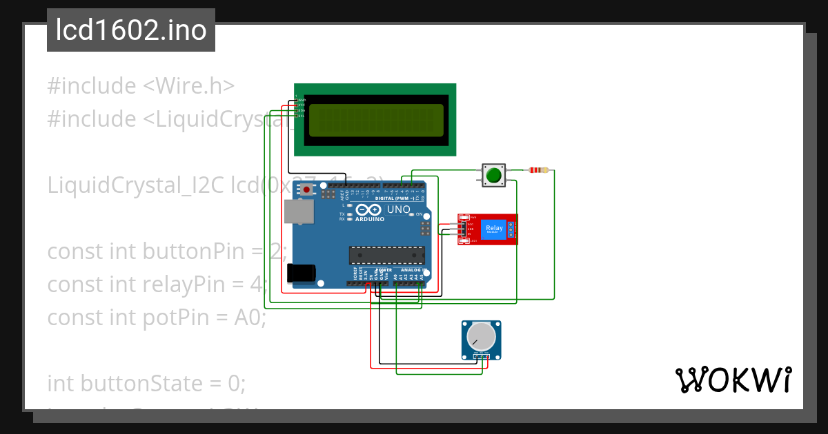 Pushbuttonrelaypotensiopercentage Wokwi Esp32 Stm32 Arduino Simulator 2183