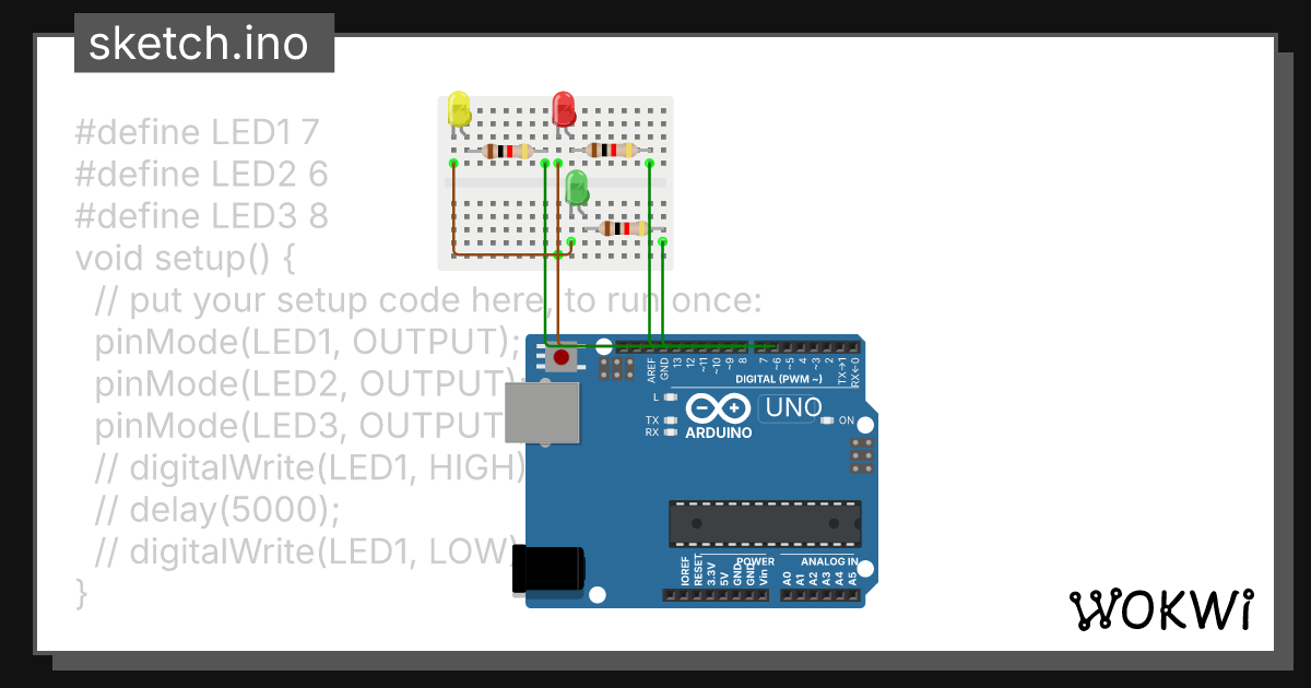 IoT_1 - Wokwi ESP32, STM32, Arduino Simulator