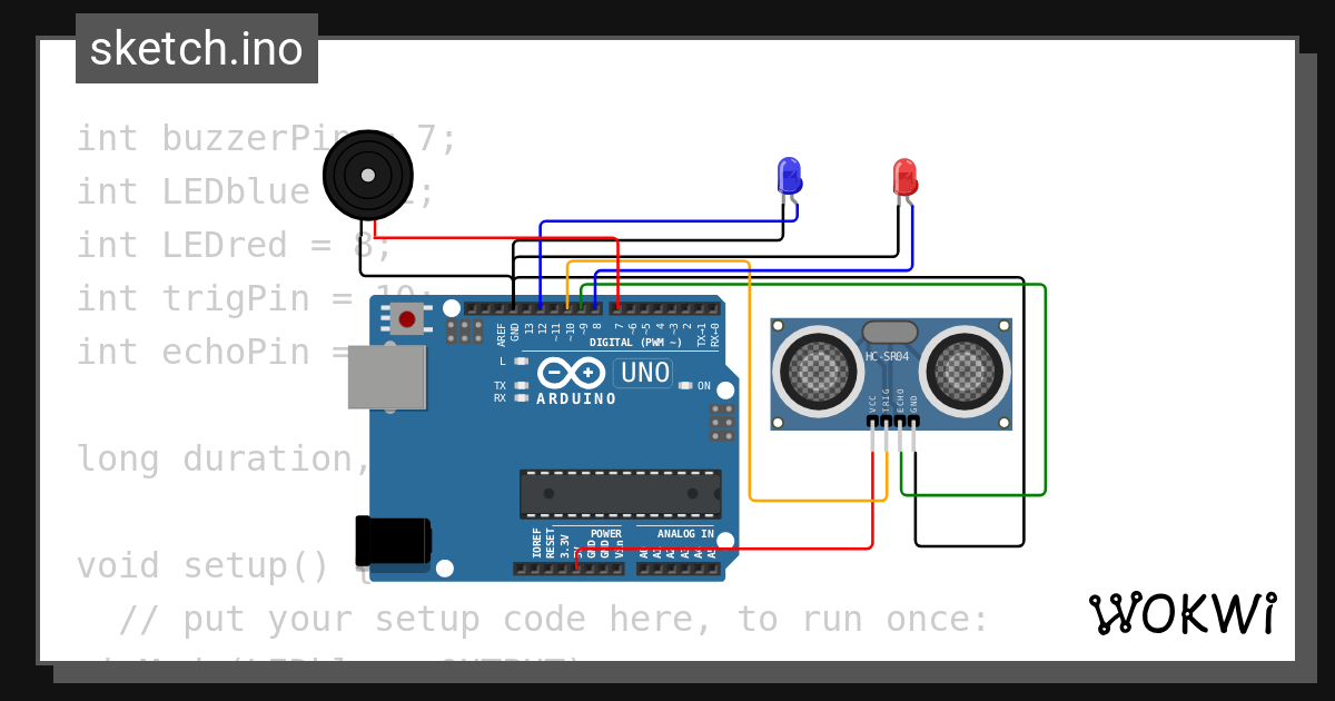 Ultrasonic Trial If And Else Wokwi Esp32 Stm32 Arduino Simulator 7977