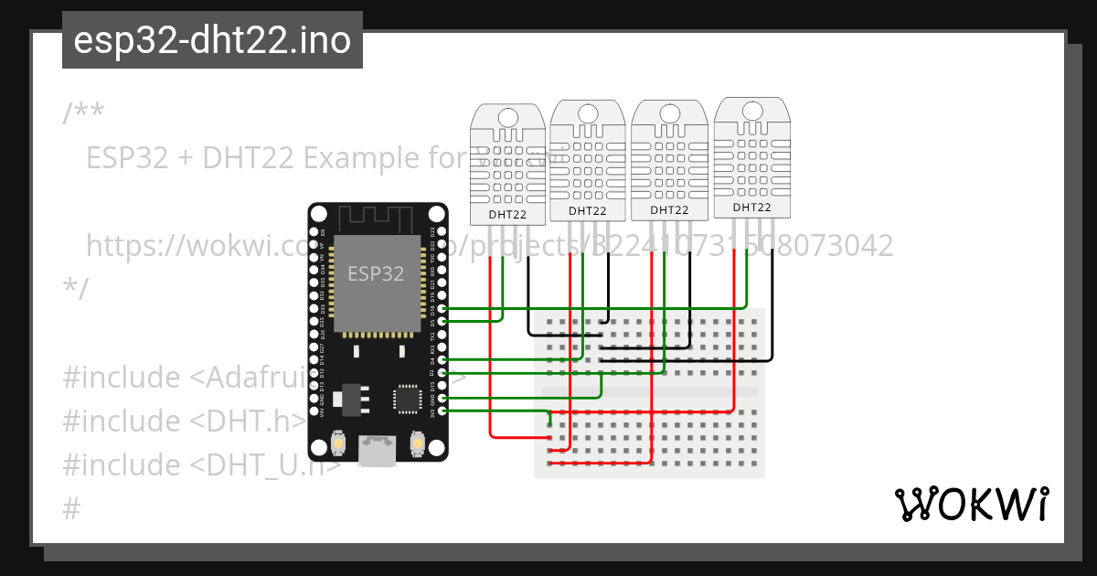 esp32-dht22.ino Copy - Wokwi Arduino and ESP32 Simulator