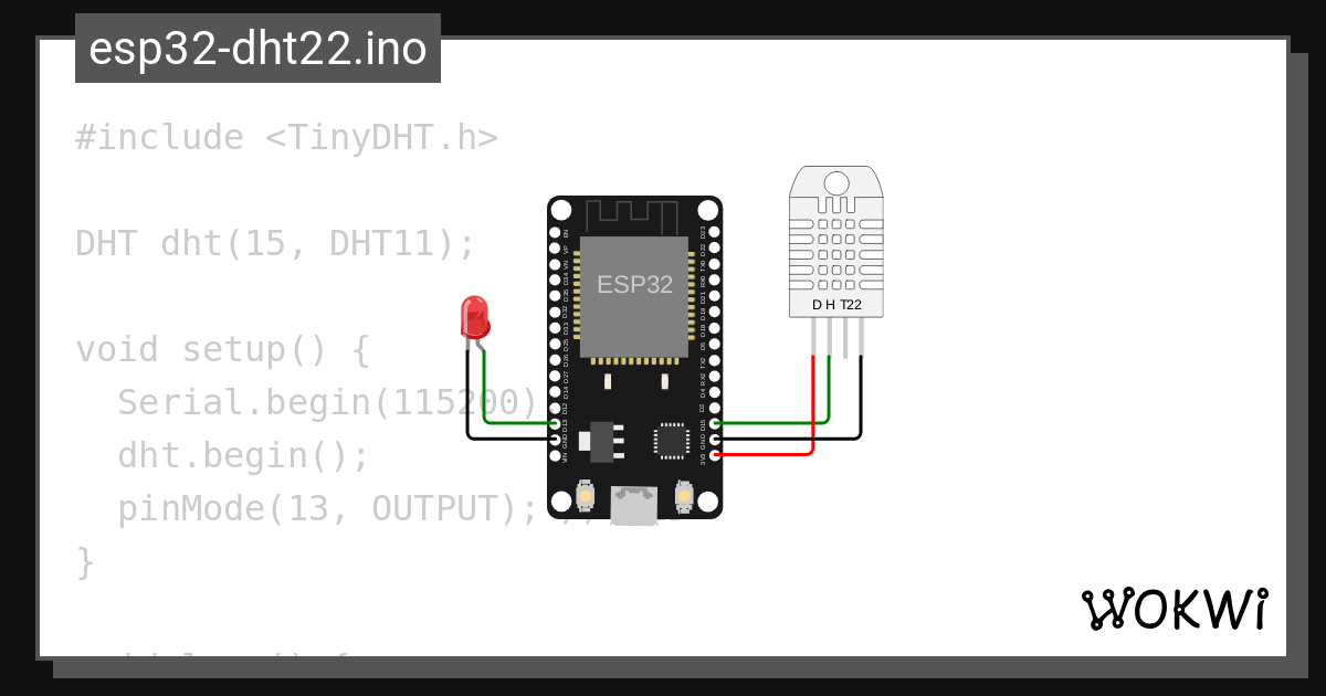 Pract 4 Temphumedad Wokwi Esp32 Stm32 Arduino Simulator