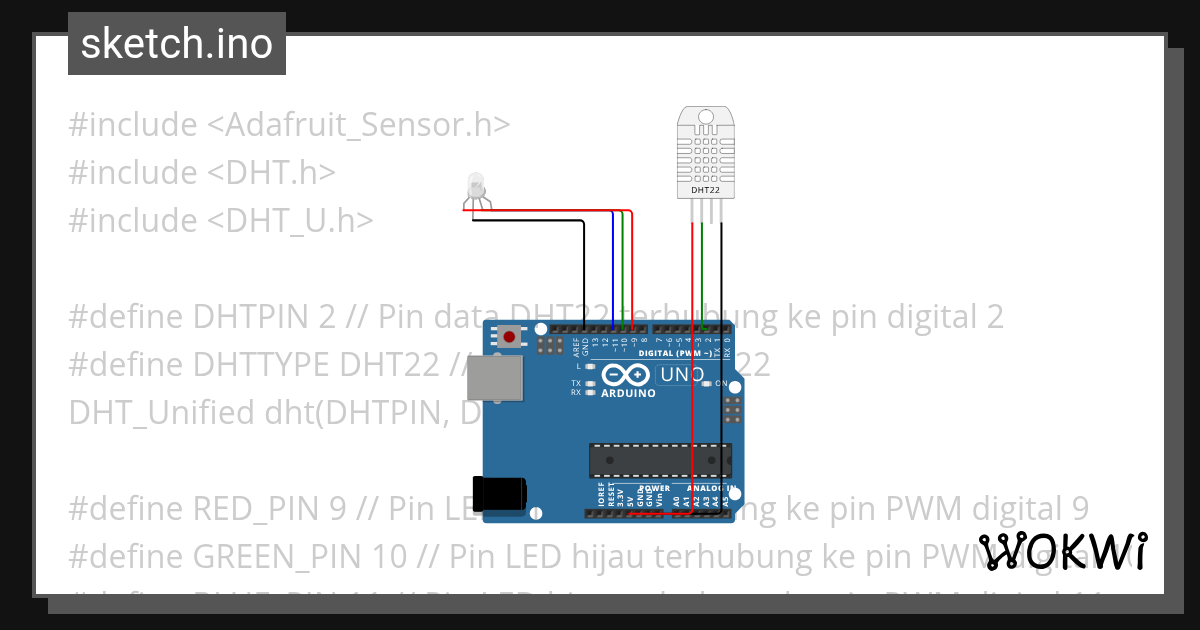tugas 3 - Wokwi ESP32, STM32, Arduino Simulator