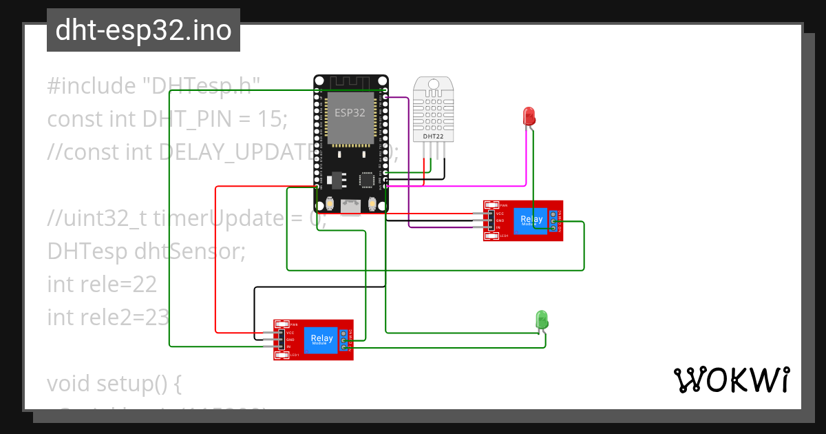 dht-esp32.ino - Wokwi ESP32, STM32, Arduino Simulator dht-esp32.ino - Wokwi ESP32, STM32, Arduino Simulator