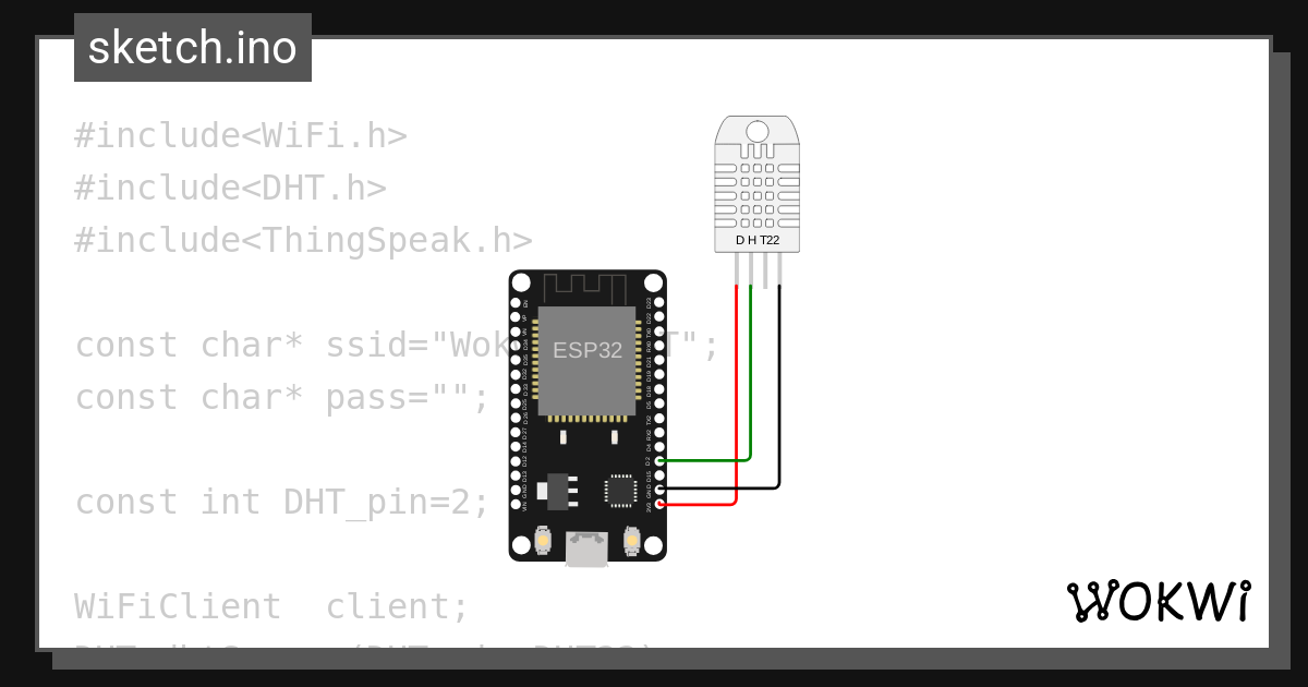 Thingspeak Temp With Esp32 Wokwi Esp32 Stm32 Arduino Simulator 5054