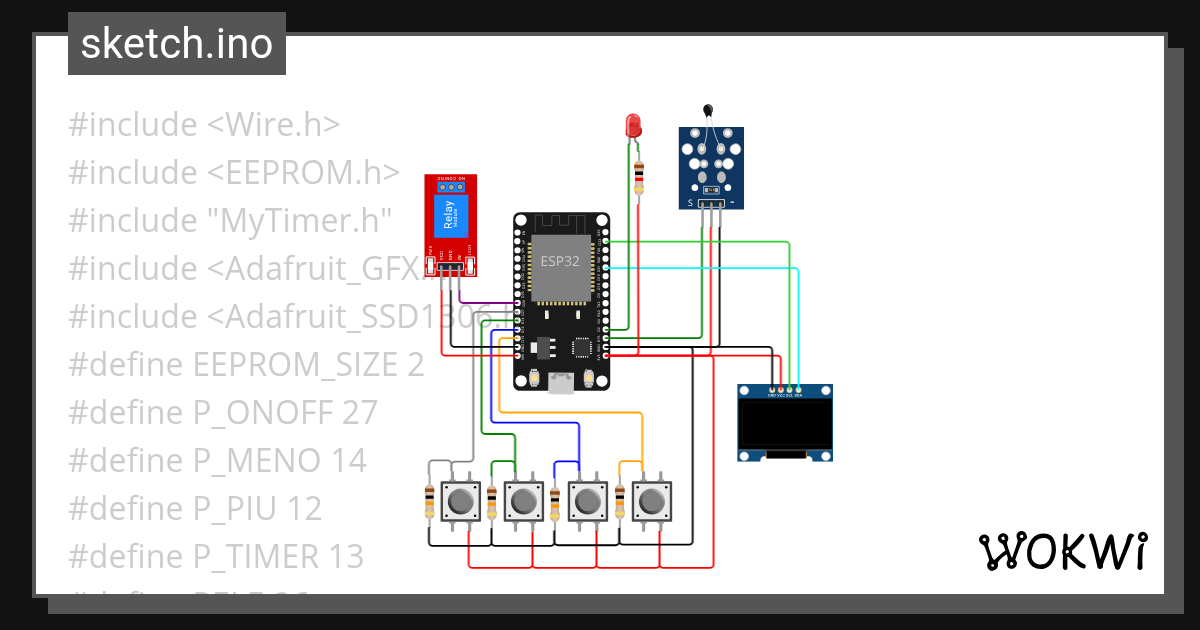Thermostat - Wokwi ESP32, STM32, Arduino Simulator