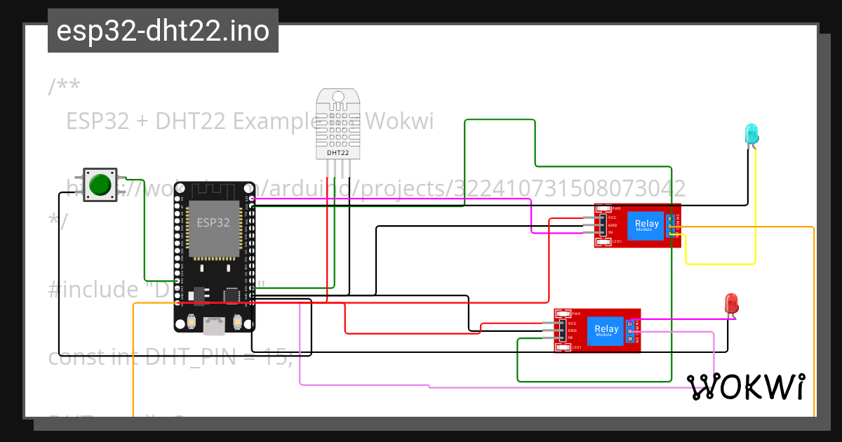 Wokwi - Online ESP32, STM32, Arduino Simulator